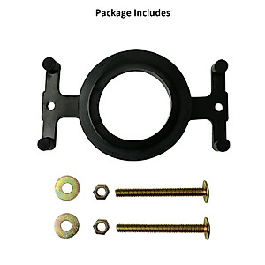 04-3817 Toilet Tank to Bowl Bolt Set Fit for Eljer Toilet and Most Flush Valve Opening Toilet Tanks with Gasket Solid Brass Kits