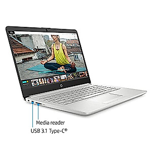 HP Pavilion 14 Laptop, HD Display, AMD Ryzen 3 3250U (Beats i7-7560U), 16GB RAM, 256GB SSD, AMD Radeon Vega 3 Graphics, Webcam, Wi-Fi, HDMI, Bluetooth, Windows 10 Home, Natural Silver (Latest Model)