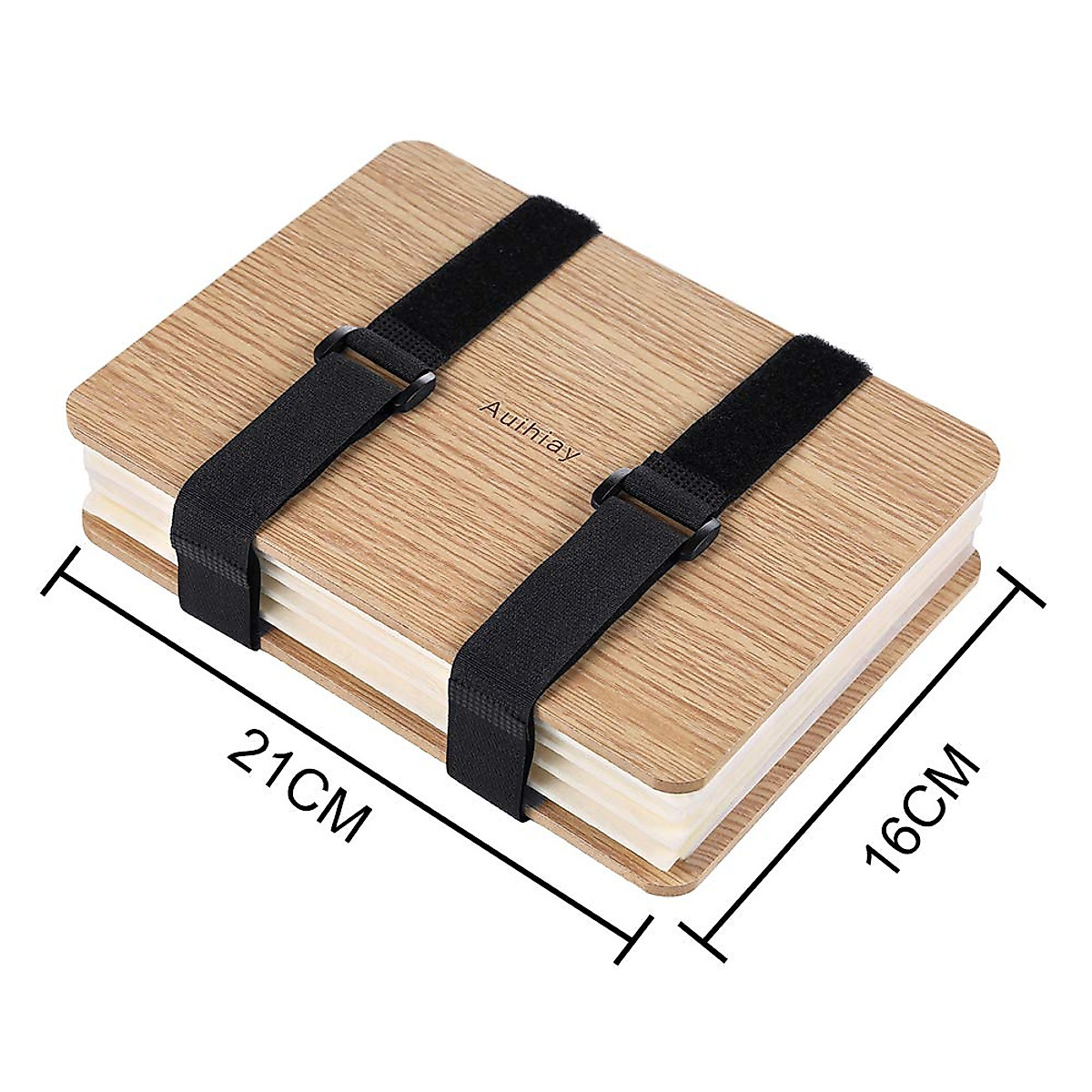 Auihiay Flower Press Kit, 5 Layers 6 x 8 inch Leaf Press Set for DIY Dried Pressed Flowers Leaves DIY Resin Jewelry Pendant Crafts (Brown)