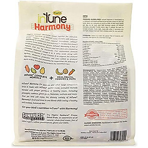 Higgins 2 Pack of Intune Harmony Food for Parrots and Large Birds, 3 Pounds Each