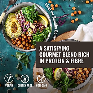 4 Packs x 14 ounces Rice Variety Pack Includes Jasmine Thai Rice Trio, Wild Rice Blend, Prairie Blend and Ancient Field Blend, Non Gluten, Non-Gmo, Kosher and Vegan - Floating Leaf