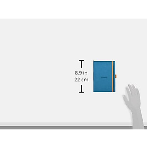 Rhodia Goalbook Journal, A5, Dotted - Turquoise Blue