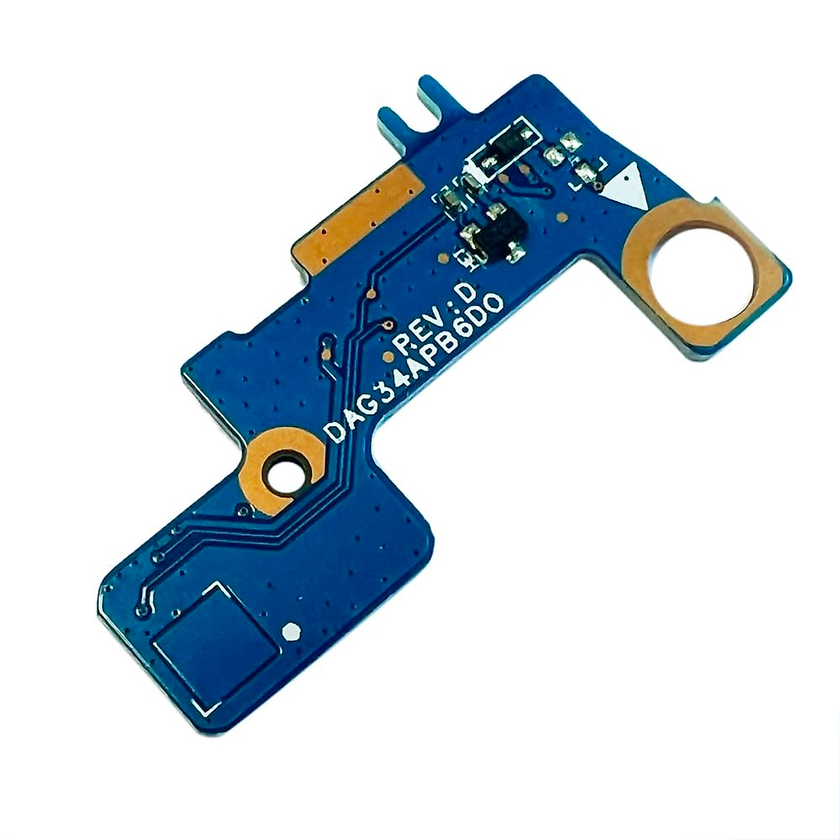 Zahara Power Button Board Replacement for HP Pavilion 15-AU 15-AW 15-au010wm 15-au018wm 15-au020wm 15-au030wm 15-au040wm 15-au030nr 15-au030wm 15-au037cl 15-AU023CL 15-AU030WM DAG34APB6D0 856369-001