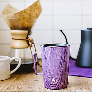 S'well S'ip Stainless Steel Takeaway Tumbler - 15 Oz - Grape Grove - Double-Walled Vacuum-Insulated Keeps Drinks Cold for 10 Hours and Hot for 2 - with No Condensation - BPA-Free Travel Mug