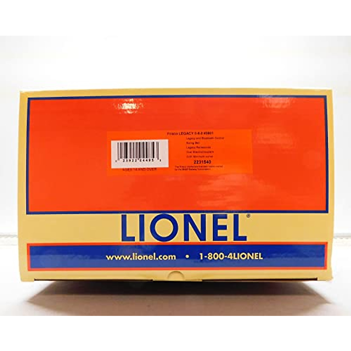 Lionel Frisco Legacy 0-6-0 STEAM Locomotive Engine SWITCHER #3801 O Gauge