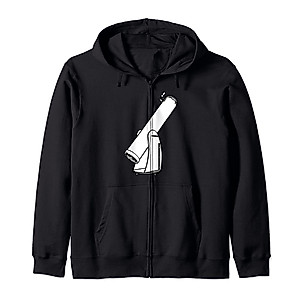 Dobsonian telescope for amateur astronomers Zip Hoodie