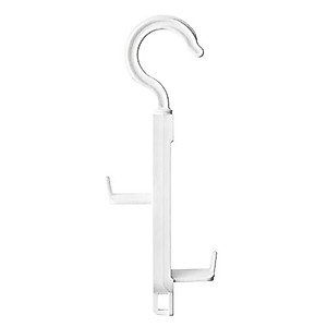 360 Degree Rotation Plastic Clothes Hanger Organizer Double-sided BedRoom Scarf Hook