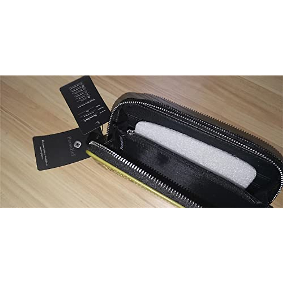 RFID Blocking Leather Wallet for Women,Excellent Women's Pu Leather Phone Credit Card Holder with Removable Wristlet