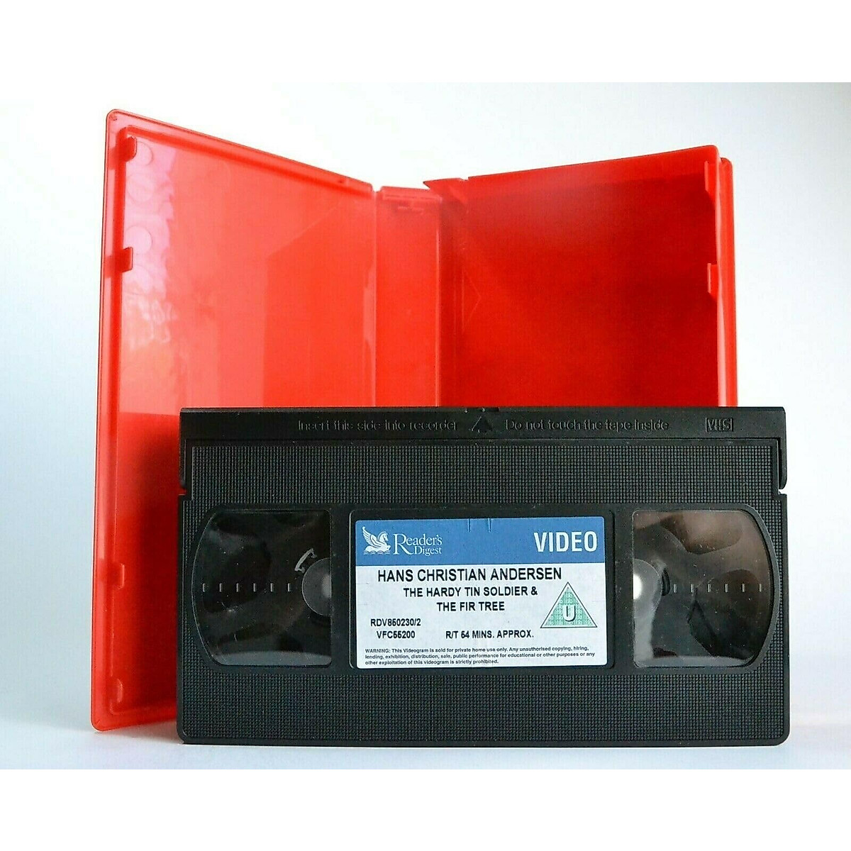 The Hardy Tin Soldier:T By H.C.Andersen Fairy Tale - Animated - Children's - VHS