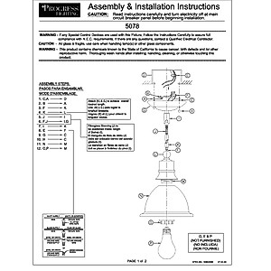 Progress Lighting P5078-09 Madison Pendants, 7-1/2-Inch Diameter x 8-Inch Height, Brushed Nickel