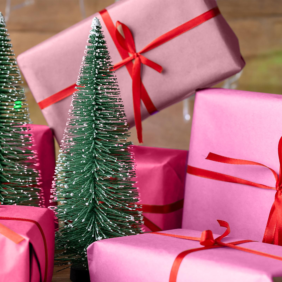 60 Sheets Tissue Paper for Packaging Gift Bags Decoration, Mixed Pink Wrapping Tissue Paper Bulk for DIY Art Crafts Birthday Wedding Halloween, 14 X 20 Inch