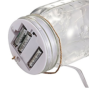 Fangfang LED Lamp Romantic Glass Animated Butterfly Jar Gift Decoration (Blue)