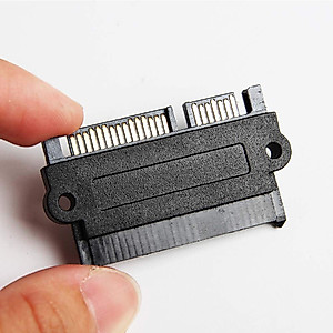 Wixine 1 Pcs Main Board Small Port SAS Hard Disk Adapter SFF-8482 to SATA 22 Pin Adapter Card