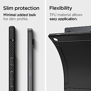 Spigen Rugged Armor Designed for Galaxy Tab A8 10.5 Inch Case (2022) - Matte Black