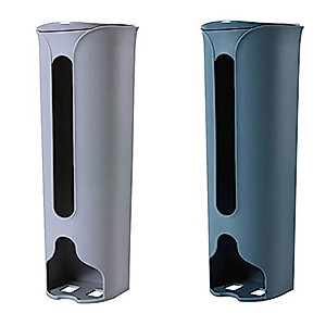 Hemoton 2pcs Grocery Bag Storage Holder Large Capacity Bag Dispenser Will Neatly Store Plastic Shopping Bags and Keep Them Handy for Reuse