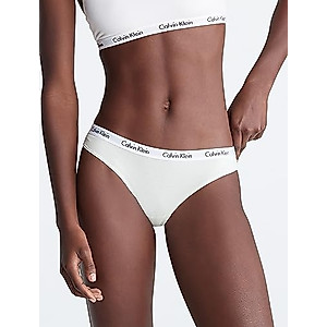 Carousel Logo Cotton Stretch Bikini Panties, 3 Pack