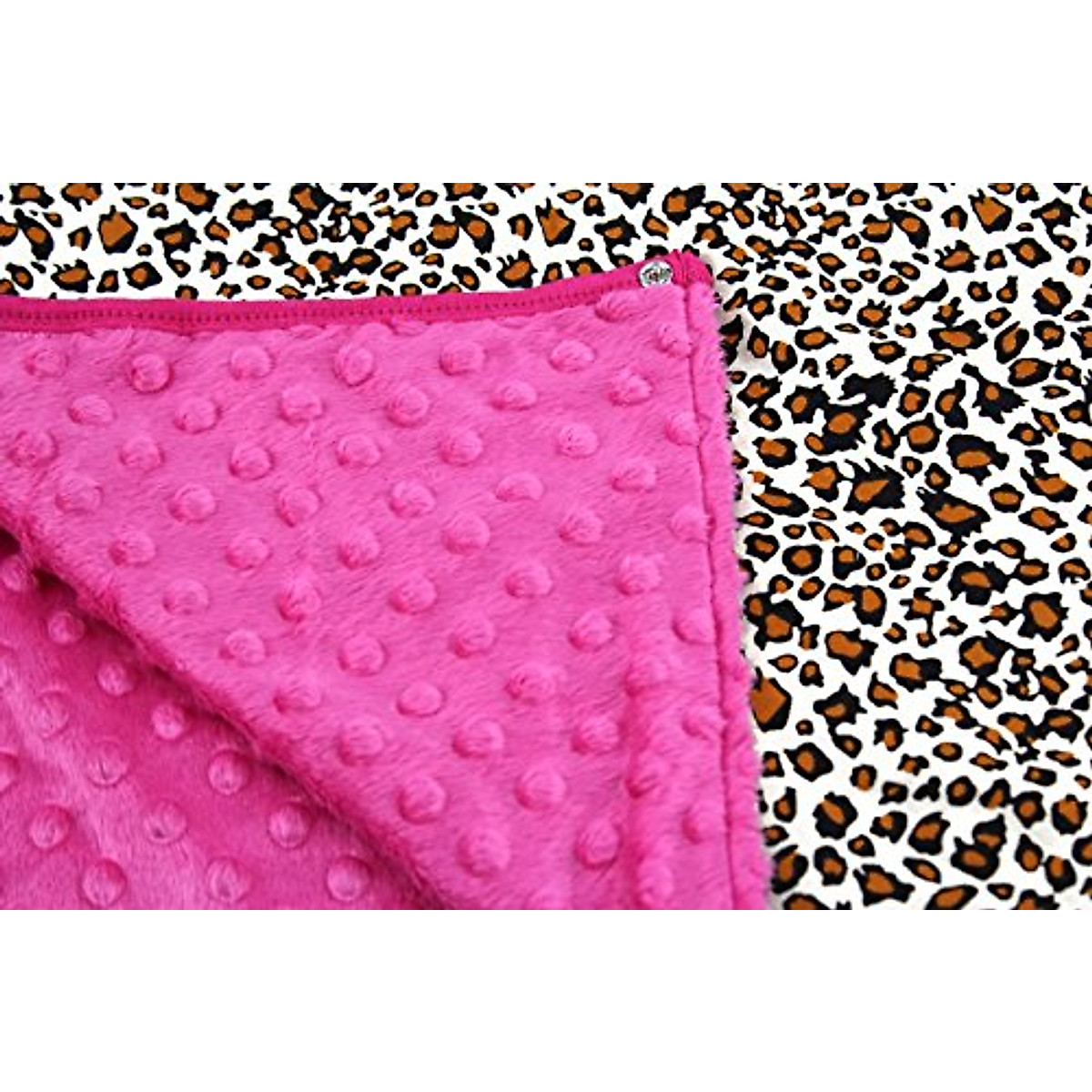 Strawberry Farms Baby Car Seat Cover Canopy and Nursing Cover 2 in 1 Pink Leopard