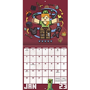 2023 Minecraft Wall Calendar