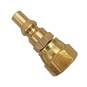 Meter Star New Propane Gas BBQ Grill, Heater Appliance 1/4" Quick Key to Hook Up Your Low Pressure RV's Quick-Connect