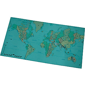 Sound Oasis S-850W Travel Sleep Sound Therapy System (White), Jet-Lag Reduction Sound with Voice Memo, 18 Soothing Natural Sounds