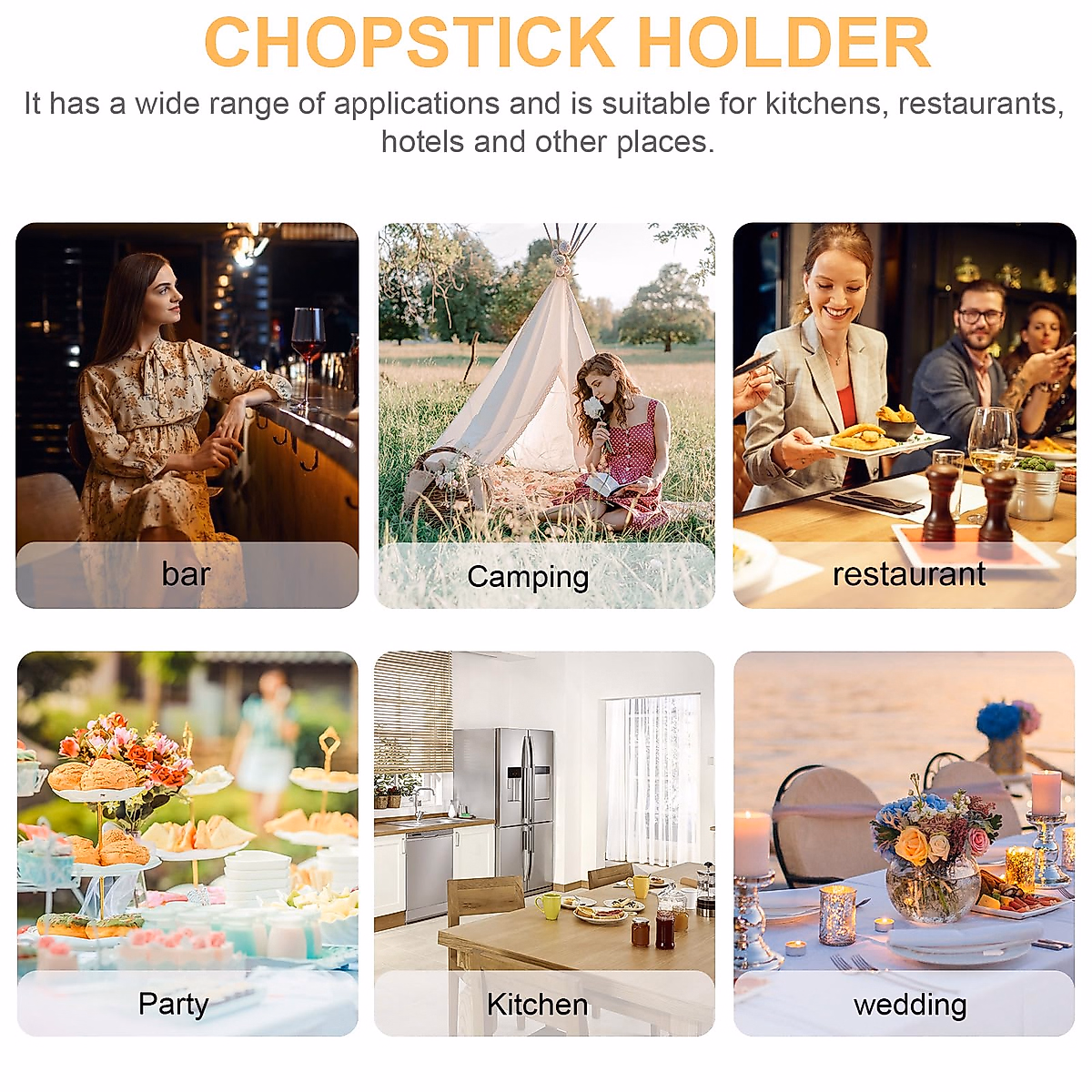 6 Pcs Fish Chopstick Rest Ceramic Japanese Chopsticks Holder Rack Dinner Spoon Fork Knife Holder Dinnerware Stand Decoration (Random Style)