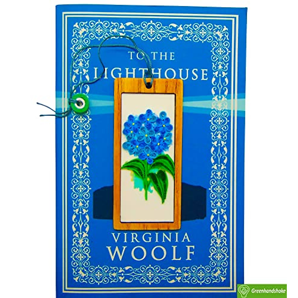 Beautiful Quilled Ornament Doubling as a Bookmark Collection, Thick and Stylish! Great Gifts for Friends, Family, Mothers Day, Christmas, Valentine, Teachers, Students (Hydrangea Bouquet)