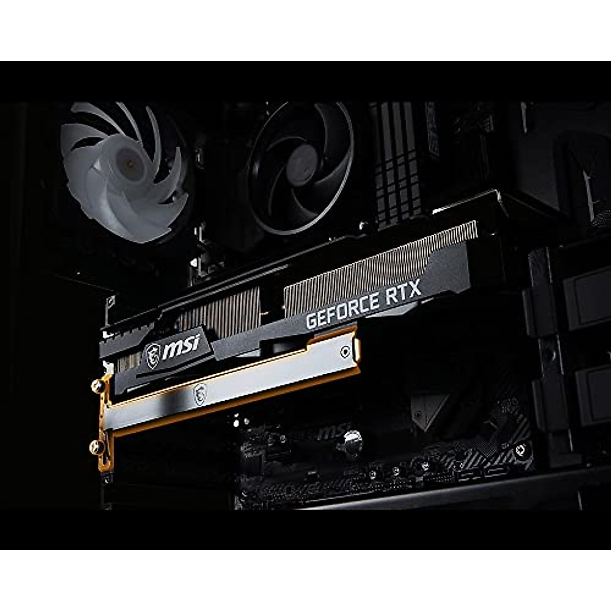 MSI Gaming GeForce RTX 3070 Ti 8GB GDRR6X 256-Bit HDMI/DP Nvlink Tri-Frozr 2 Ampere Architecture OC Graphics Card (RTX 3070 Ti Ventus 3X 8G OC)