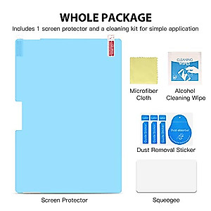 MoKo Matte Screen Protector for Microsoft Surface Pro 7 plus/Pro 7/Pro 6/Pro 5/Pro 4/Pro LTE Tablet, Anti Reflection PET Film, Write Draw and Sketch with Surface Pen Like on Paper, Clear