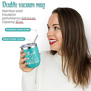 Perthlin Farewell Gifts Coworkers Going Away Gift for Women Lucky Goodbye Gifts Christmas Gift Box for Coworker Lady Manager Employee (Thank You)