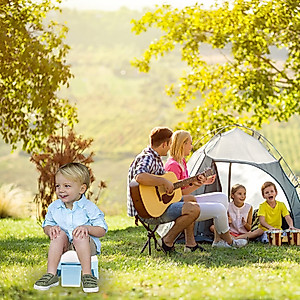 Portable Potty for Toddler Travel, Portable Toddler Potty, Potty Training Seat, Kids Toilet, Go Potty With Storage Bag & Toilet Brush