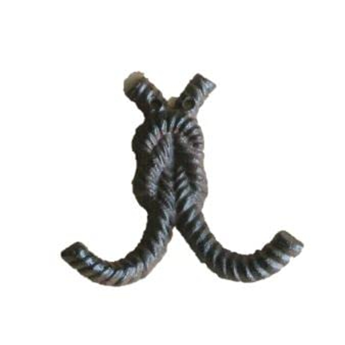 MIDWEST CRAFT HOUSE 5 Cast Iron Coat Hooks Western Country Farmhouse Look