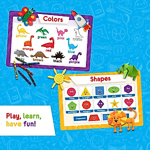 10 Kids Placemats: 2 Packs of 5 Simply Magic Placemats for Kids