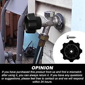 Niahm 630-7965 Faucet Handle Replacement Fits for Mansfield Wall Hydrants 300, 400, and 500 Series Wall Hydrants, Wall Hydrant Handle Kit