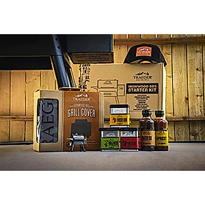 Traeger Pellet Grills BAC661 Ironwood 885 Holiday Bundle, Multicolor