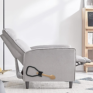 ARAHFUN Oversized Recliner Lever Extender Ergonomic Secure Fit for Recliner Handles Make Raising Lowering Leg Rest Easier (Black)