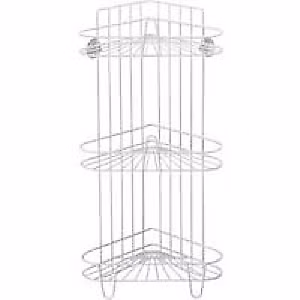 Homebasix SS-SC3-29-PE-3L 3 -Tier Shower Caddy, White