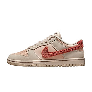 Nike Womens WMNS Dunk Low DZ4706 200 Terry Swoosh - Size 8.5W