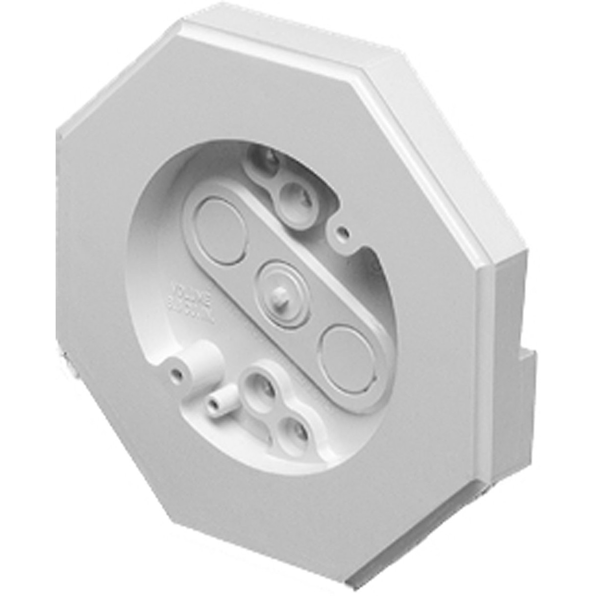 Arlington Industries FBA_8151-1 Arlington 8151-1 Lamp Mounting Kit with Built-in Box for 5/8 Inch Vertical Siding Lap, White