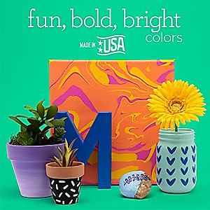 Apple Barrel Multi-Surface Acrylic Paint, 2oz, Orange Cream