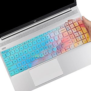 Keyboard Cover for 15.6 17.3 HP Laptop 15-dy 15-dw/da/db/ef 17-by/ca 15-dy5033dx 15-dy5073dx 15-dy2073dx 15-dy2703dx 15-dy2702dx 15-dy5131wm 15-dy2005tg 15-dy2193dx 17-by4013dx 17-by4633dx 17-by4061nr