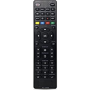 Universal TV Remote Control Directly Replacement for LG,Samsung, Sony, Philips, Panasonic, Sharp, Toshiba, TCL, Vizio, Sanyo, Insignia, Hisense etc LCD LED 3D HDTV Smart TV Compatible All Brand TVs