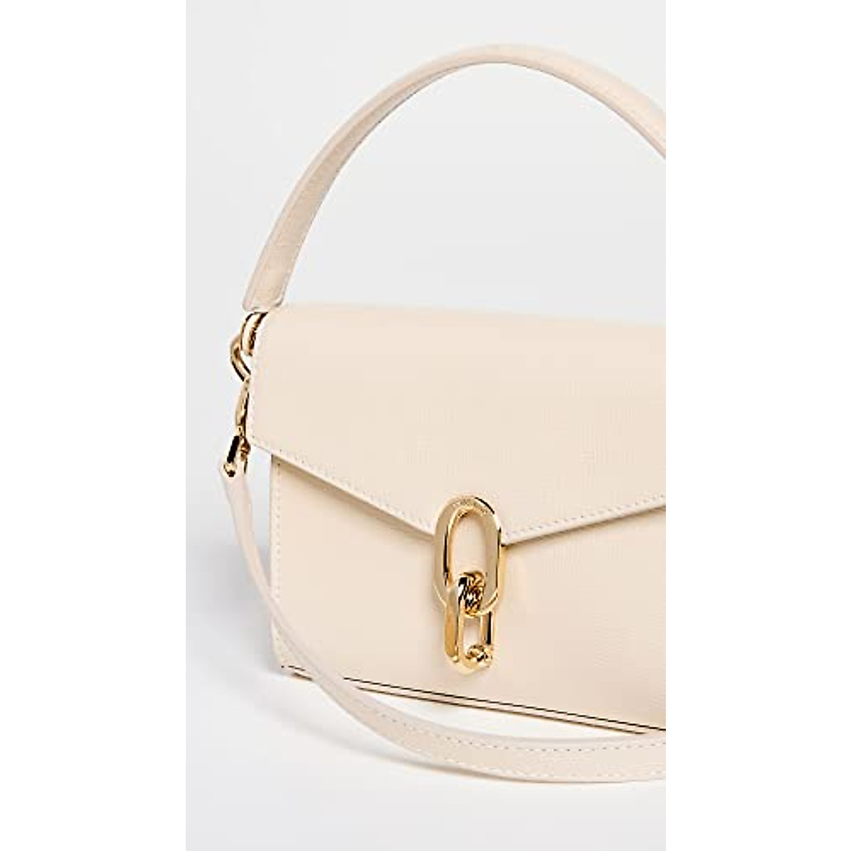 ANINE BING Women's Mini Colette Bag, Cream, Off White, One Size