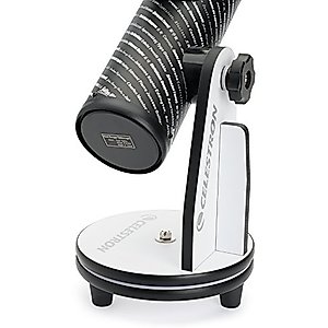 Celestron – 76mm Classic FirstScope – Compact and Portable Tabletop Dobsonian Telescope – Ideal Telescope for Beginners – Features Notable Astronomers and Scientists – BONUS Astronomy Software Package