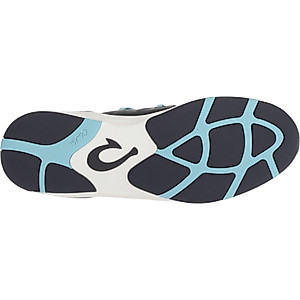 OluKai New Women's Miki Li' Slip On Sneaker Trench Blue/Vintage Indigo 9.5