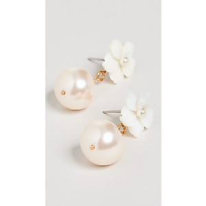 Jennifer Behr Women's Minna Earring, Mother of Pearl, Off White, One Size