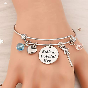 SEIRAA Princess Inspired Bracelet Fables and Fairytale Gift Bibbidi Bobbidi Boo Bracelet Fairy Tale Jewelry (Bracelet)