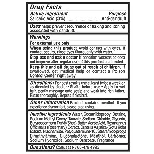 SheaMoisture Hair Care System Anti-Dandruff Shampoo For Stronger Hair & Healthier Scalp Shampoo Formulated With Apple Cider Vinegar And Fair Trade Shea Butter 13oz