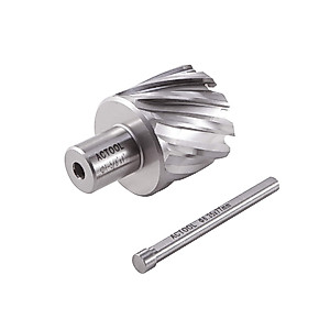 ACTOOL 1-5/8" Diameter × 1" Depth of Cut HSS ANNULAR Cutter with 3/4'' Weldon Shank