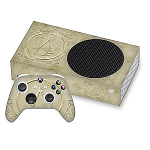 Head Case Designs Officially Licensed Assassin's Creed Codex Edition Brotherhood Graphics Matte Vinyl Sticker Gaming Skin Decal Cover Compatible with Xbox Series S Console and Controller Bundle