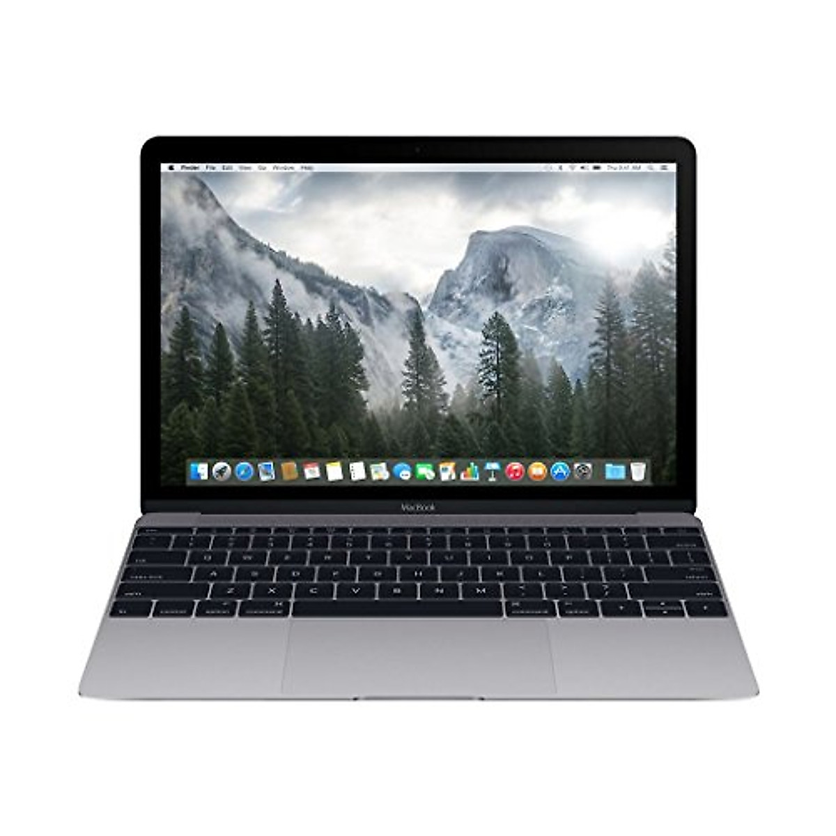 Apple MacBook MLH72LL/A 12-Inch Laptop with Retina Display, Space Gray, 256 GB (Renewed)